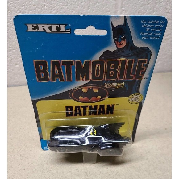 ERTL | Toys | Ertl 989 Vintage Black Batman Batmobile Car New In Sealed ...